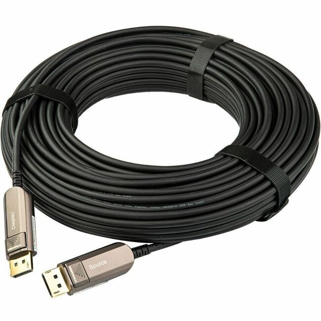 Kramer Active Optical DisplayPort Cable - Plenum Rated